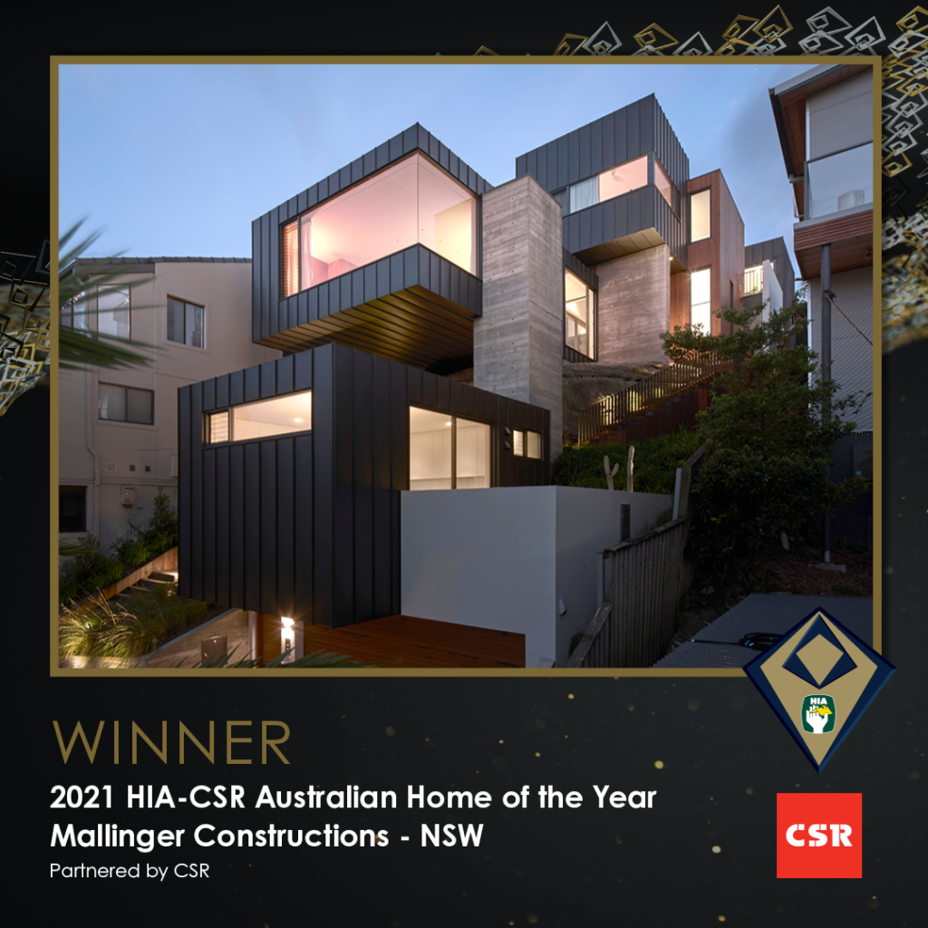 North Curl Curl House of the Year - ARC Roofing